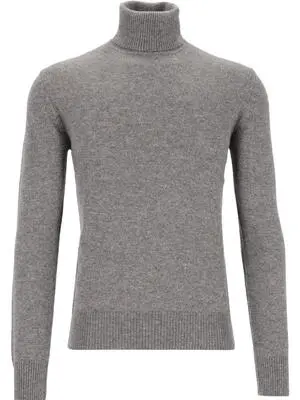 Emporio Armani Turtleneck Sweater - Grey