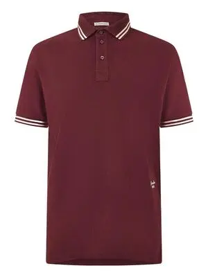 Moncler Shortsleeve Polo Shirt - Red