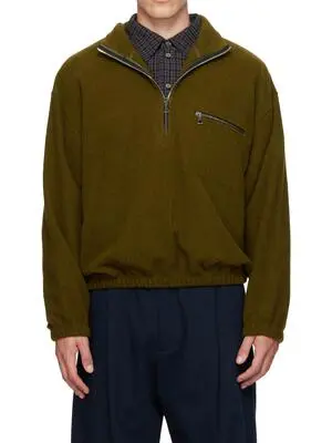 RIER Half-zip Pullover - Khaki