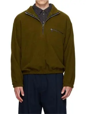 RIER Half-zip Pullover - Khaki
