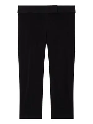 Magda Butrym Stretch Capri Pants - Black
