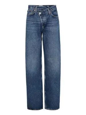 AGOLDE Arc Crossover Jeans - Blue