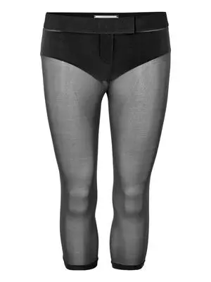 Magda Butrym Solid Color Leggings - Black