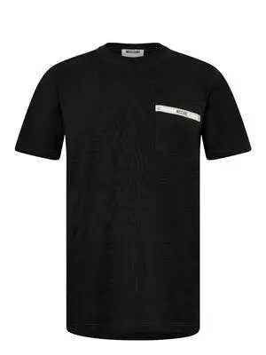 Moschino Comfort Straightfit Shortsleeve Top - Black