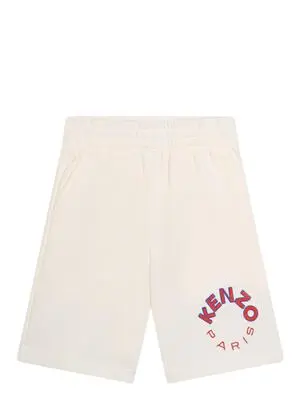 Kenzo Logo Print Relaxed Fit Shorts - No