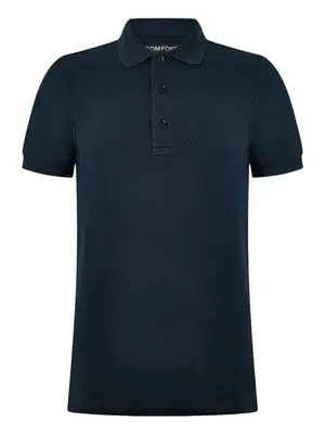 TOM FORD Solid Color Polo Shirt - No