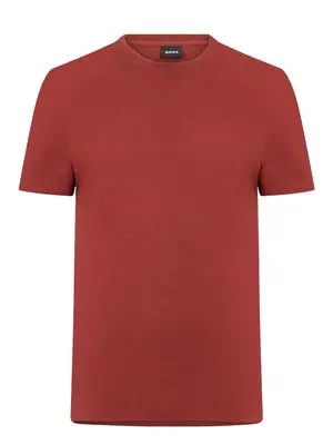 Hugo Boss Cotton Short Sleeve T-shirt - Red
