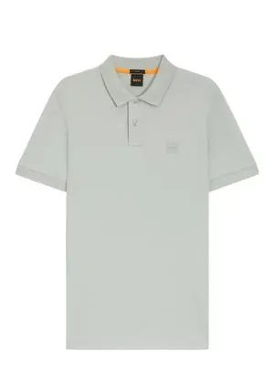 Hugo Boss Shortsleeve Polo Shirt - Silver