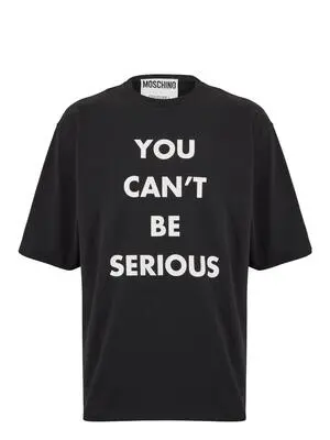 Moschino Shortsleeve Tshirt - Black