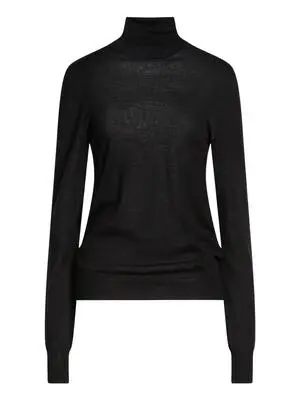SAINT LAURENT Saint Laurent Wool Turtleneck Long Sleeve Pullover