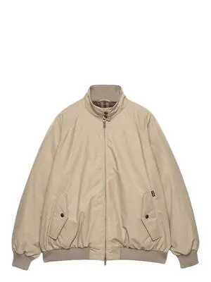 Prada Technical Poplin Down Jacket With Goose Down Padding - Light Brown