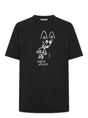 Maison Kitsuné Comfort T-shirt - Black