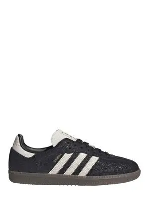 ADIDAS ORIGINALS Samba Og Leather And Suede Lace-up Sneakers - Black