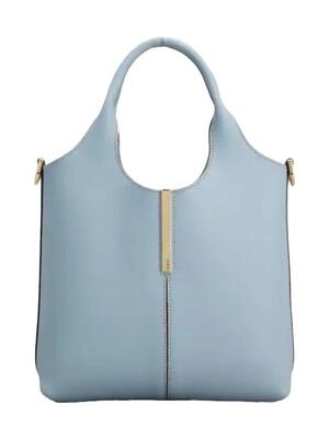 TOD'S Tod's Mini Leather Shoulder Bag Light Blue