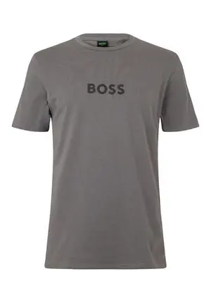 Hugo Boss Solid Color T-shirt - Gray