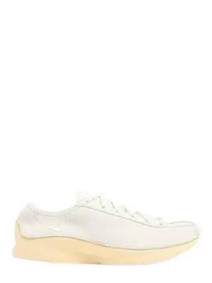 Nike Leather And Synthetic Lace-up Sneakers - White