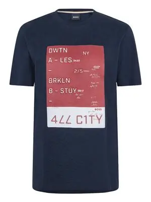 Hugo Boss Short Sleeve T-shirt - Blue