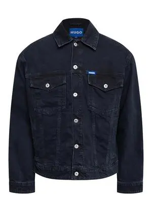 Hugo Boss Long Sleeve Denim Jacket - Blue