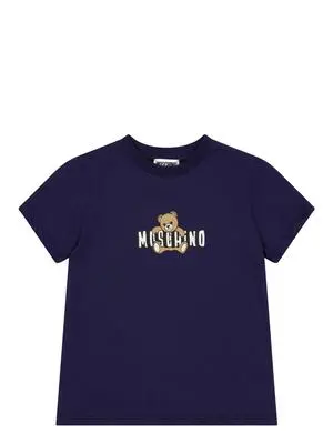 Moschino Teddy Bear Print T-shirt - Black