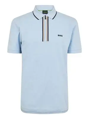 Hugo Boss Solid Polo Shirt - Blue