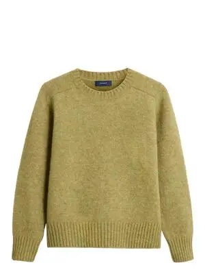 Soeur Long-sleeve Sweater With Ribbed Trim - Sauge