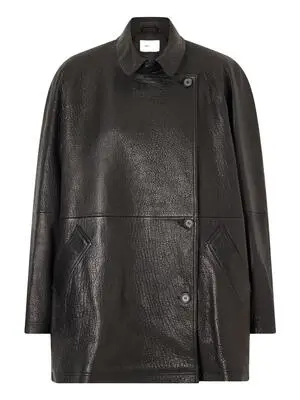 Magda Butrym Textured Leather Jacket - No