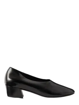 Khaite Khaite Glazed Calf Leather Pumps Black