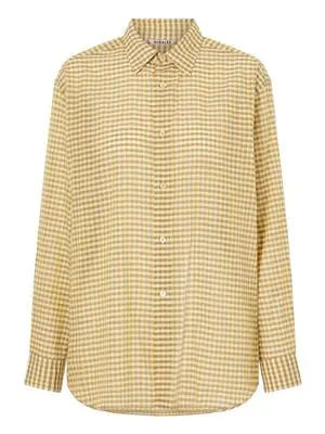 AURALEE Auralee Plaid Longsleeve Shirt