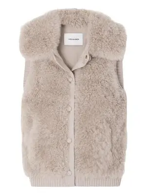 YVES SALOMON Shearling Gilet - No