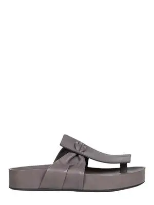 UMA WANG Platform Flip Flops - Gray
