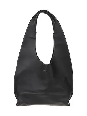A.p.c. A.P.C. Logo Shoulder Bag Black