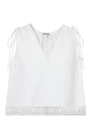 Staud Elena Vest - White