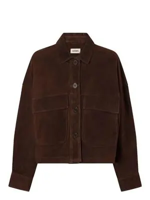 ARMA Suede Jacket - Black