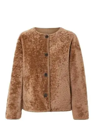ARMA Arma Reversible Leather And Shearling Jacket No