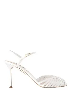 AQUAZZURA Aquazzura Hold Me 85 Satin Sandals