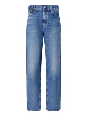 Citizens Of Humanity The Taper Jean Mid-rise Straight-leg Jeans - Medium Denim Blue