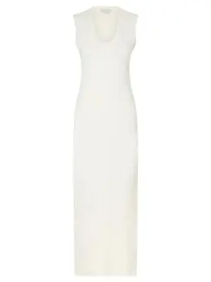 STELLA MCCARTNEY Stella McCartney Sleeveless Jersey Column Midi Dress