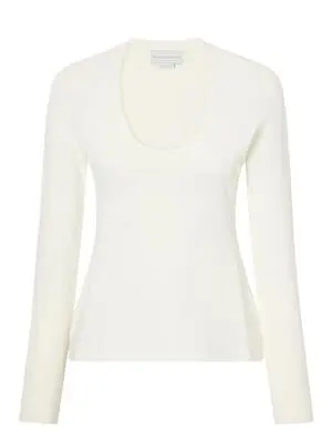 Stella McCartney Ribbed Jersey T-shirt - No