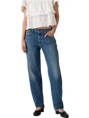 LEVI'S High-rise Loose Taper Jeans - Blue