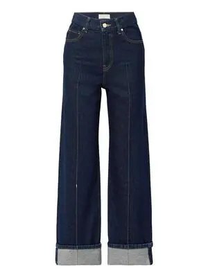 Ulla Johnson High-waisted Straight-leg Jeans - Black