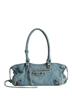 Balenciaga Balenciaga Le City Bag East-West Blue
