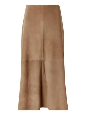 ARMA Melita Suede Midi Skirt - No