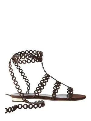 AQUAZZURA Aquazzura Strappy Chain Link High-Heel Sandals