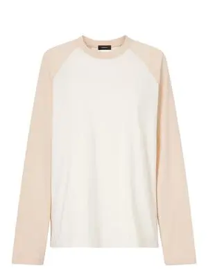 Wardrobe.NYC Raglan Cotton-jersey T-shirt - No