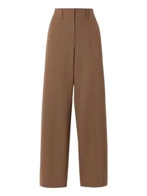 Ulla Johnson Pleated Casual Pants - Brown