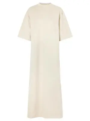 Wardrobe.NYC Straight-cut Maxi Dress - White