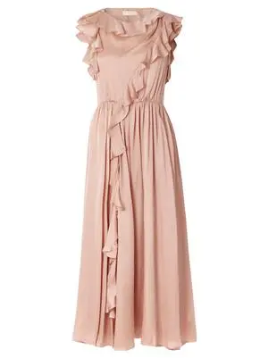 Ulla Johnson Sleeveless Ruffled Maxi Dress - Sand