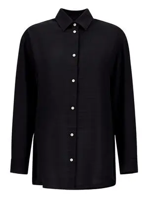 Herno Textured Shirt - Black