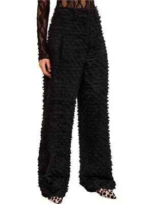 Ulla Johnson Beatrix Wide-leg Trousers - Black