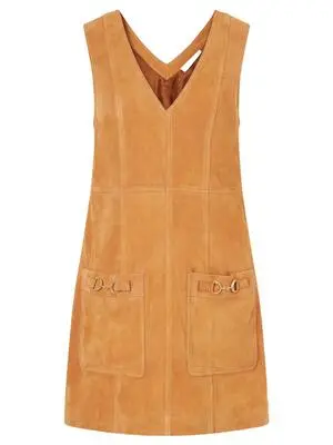 Ulla Johnson Suede Mini Dress - No